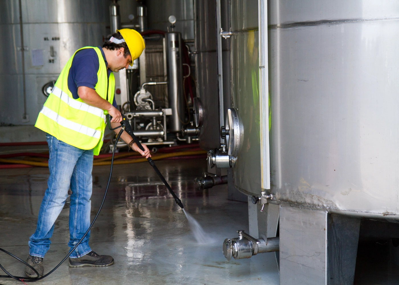 Industrial cleaners store